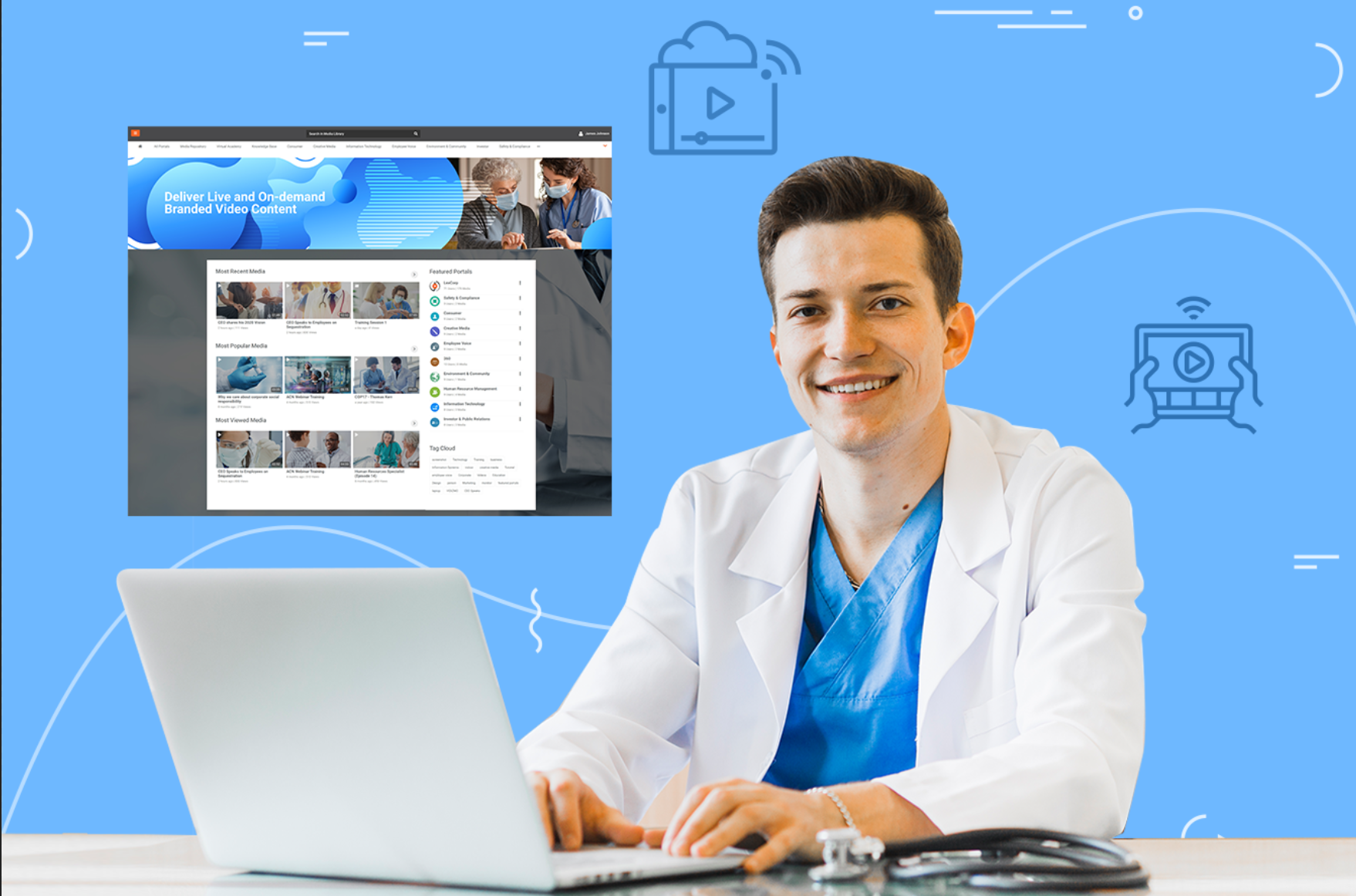 Secure Patient Data with HIPAA-compliant Video Platforms